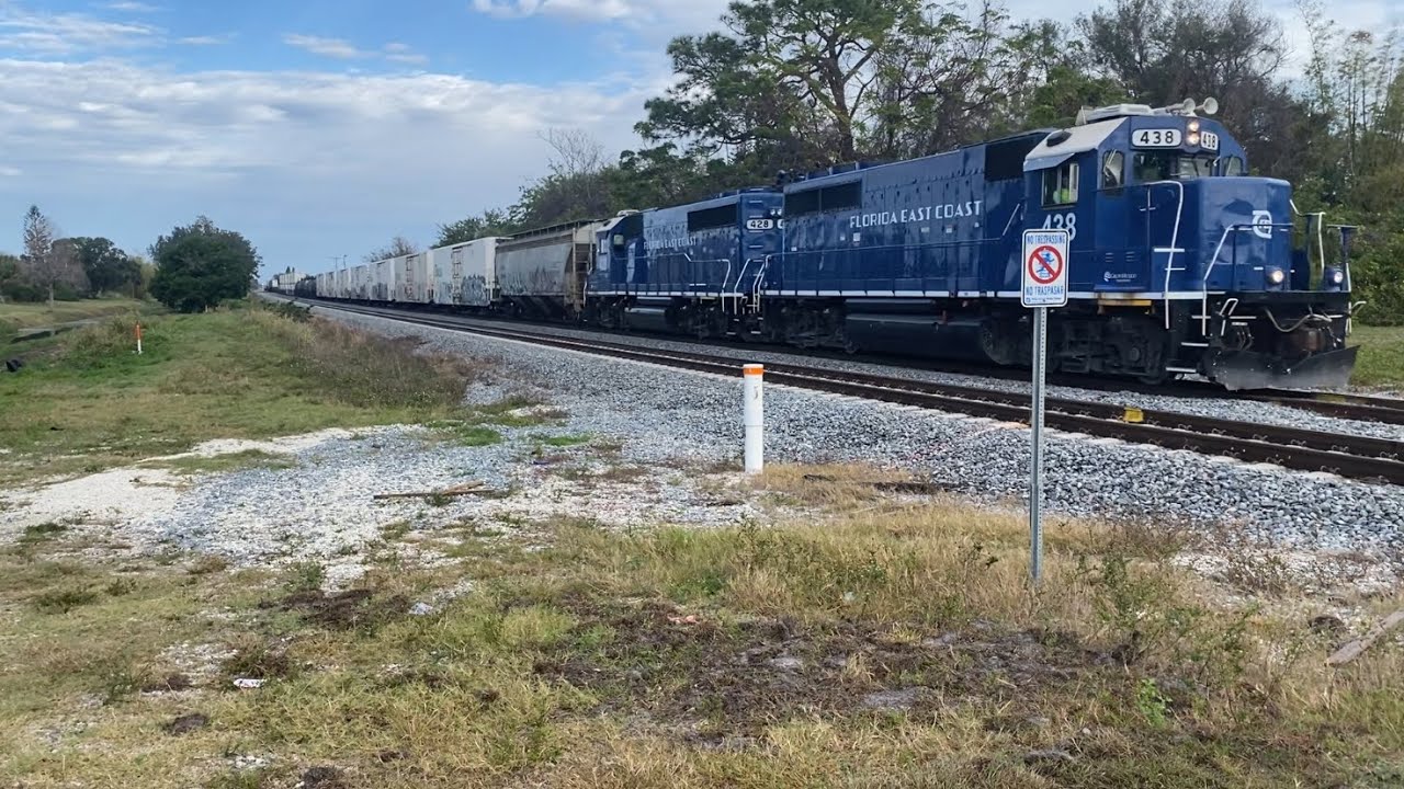 FEC TRAIN 103 @ 9:05am 2-15-24 - YouTube