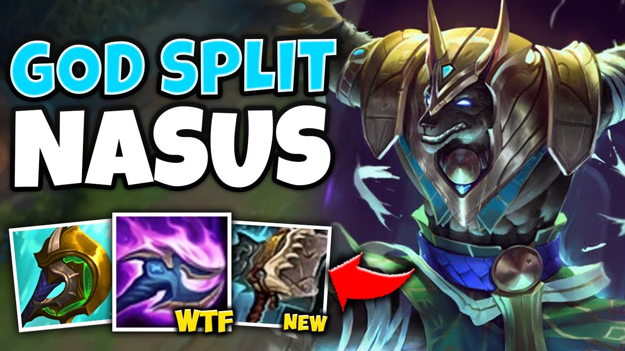WTF?! NEW SPLIT PUSH ITEM MAKES NASUS DESTROY TOWERS IN SECONDS ...