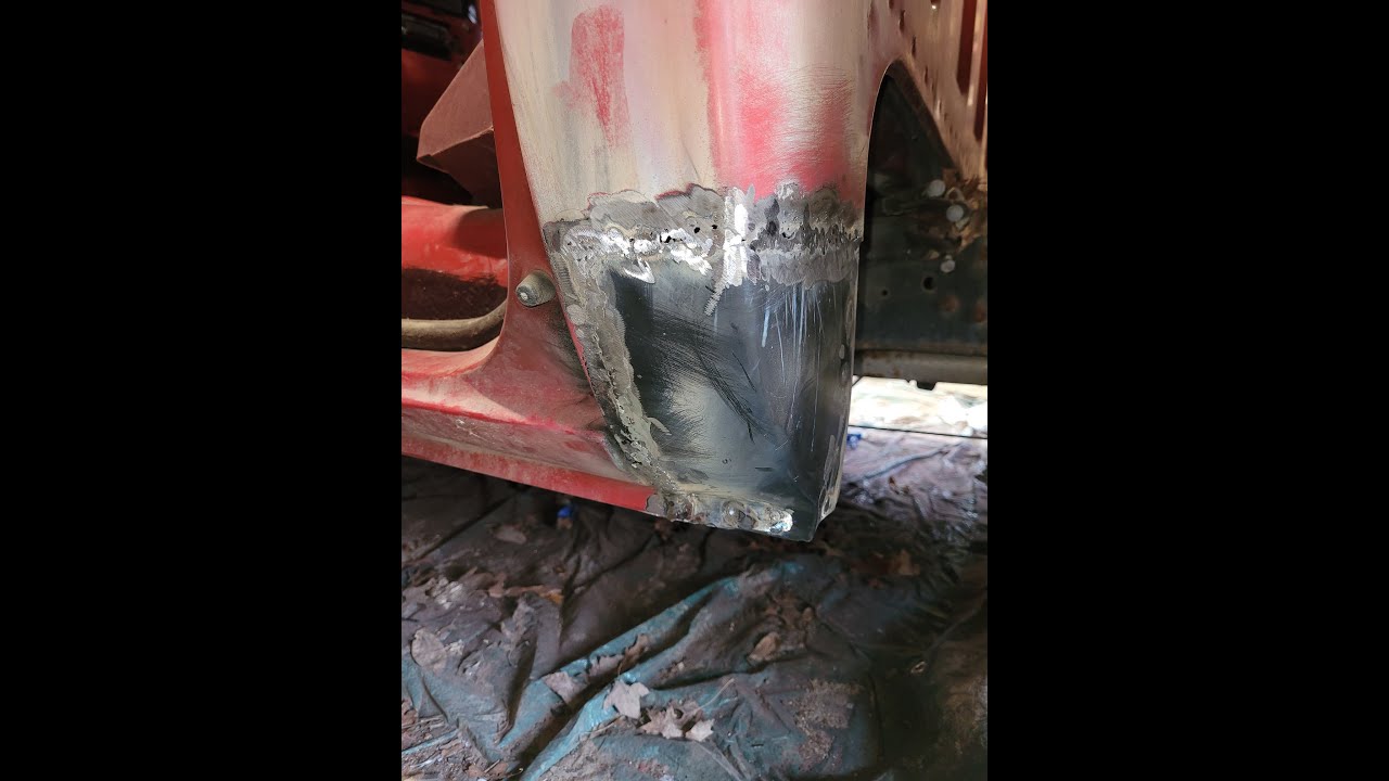 Replacing Cab Corners on an 87 Chevy Square Body Truck with Flux Core ...