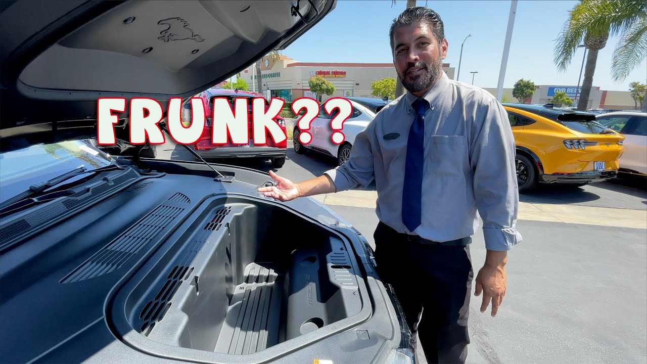What's a Ford FRUNK? - YouTube