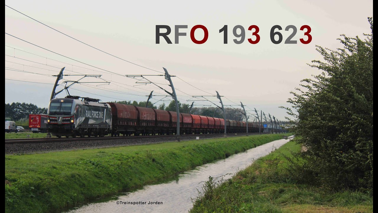 RFO 193 623 met Kolentrein langs Hemmen-Dodewaard! - YouTube