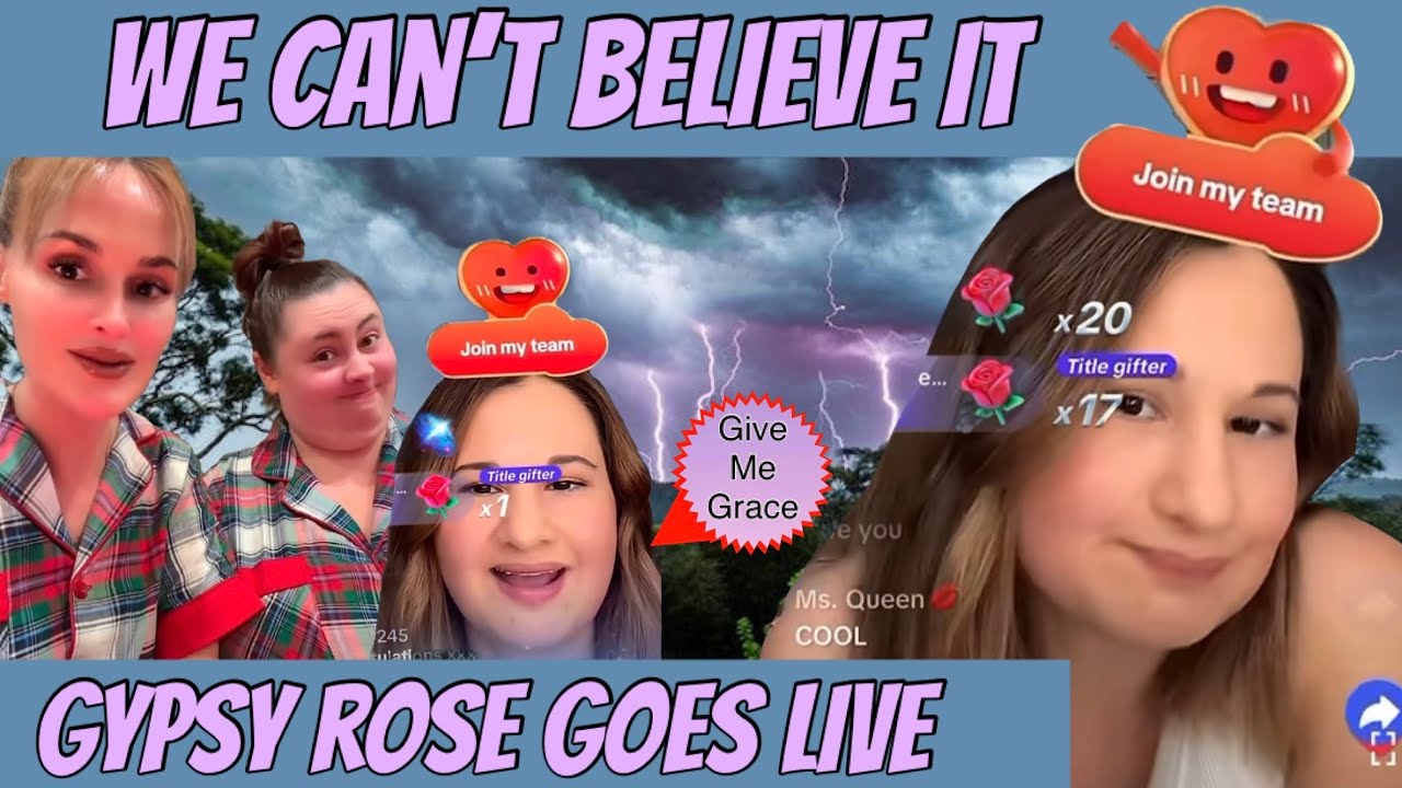 Gypsy Rose Goes Live: Her Desire to Be a Rebel Revealed - YouTube