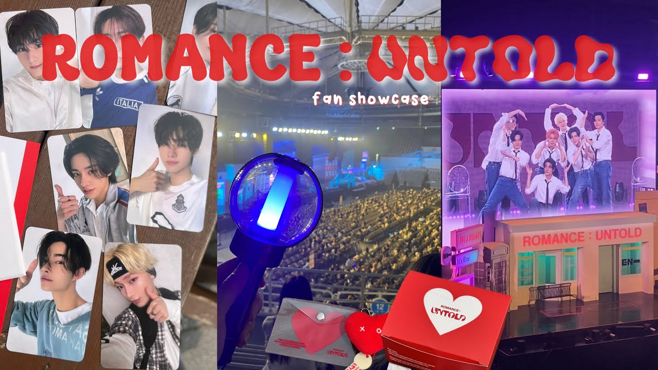 engene vlog 🔑 Enhypen Romance : Untold Fan Showcase in Seoul, South ...