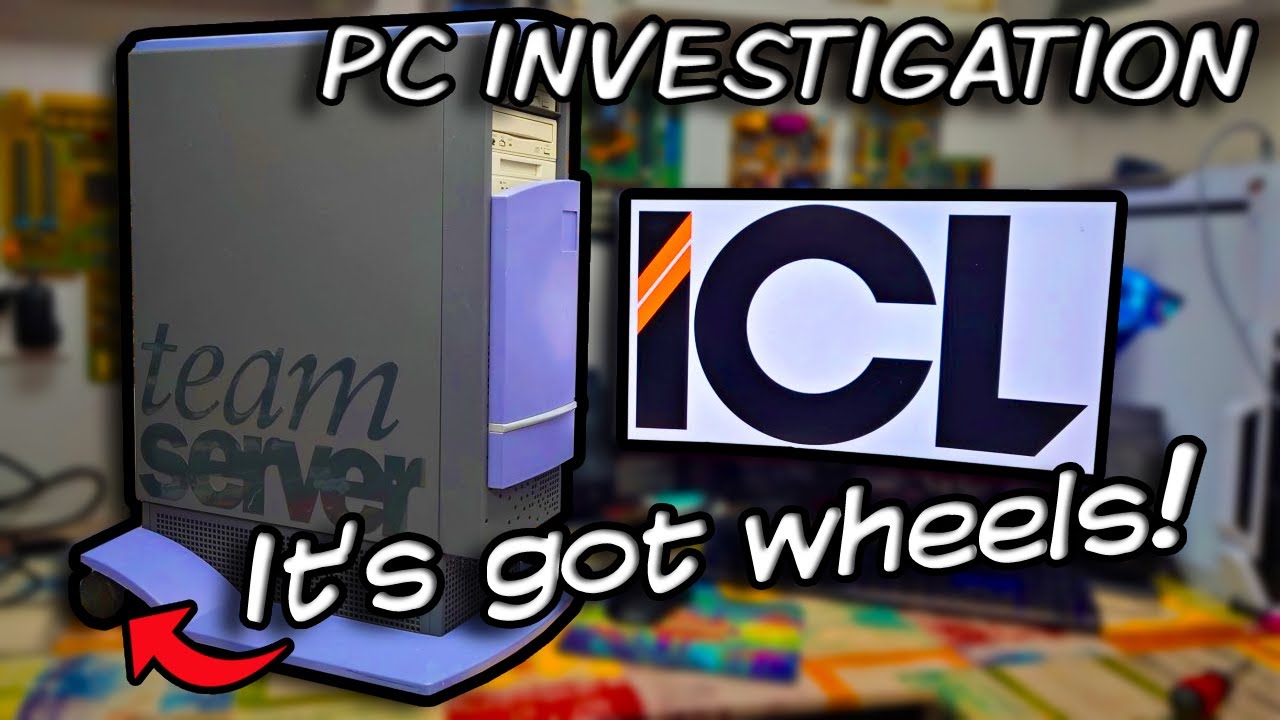 PC Investigation of a 90's Floor Standing Server - YouTube