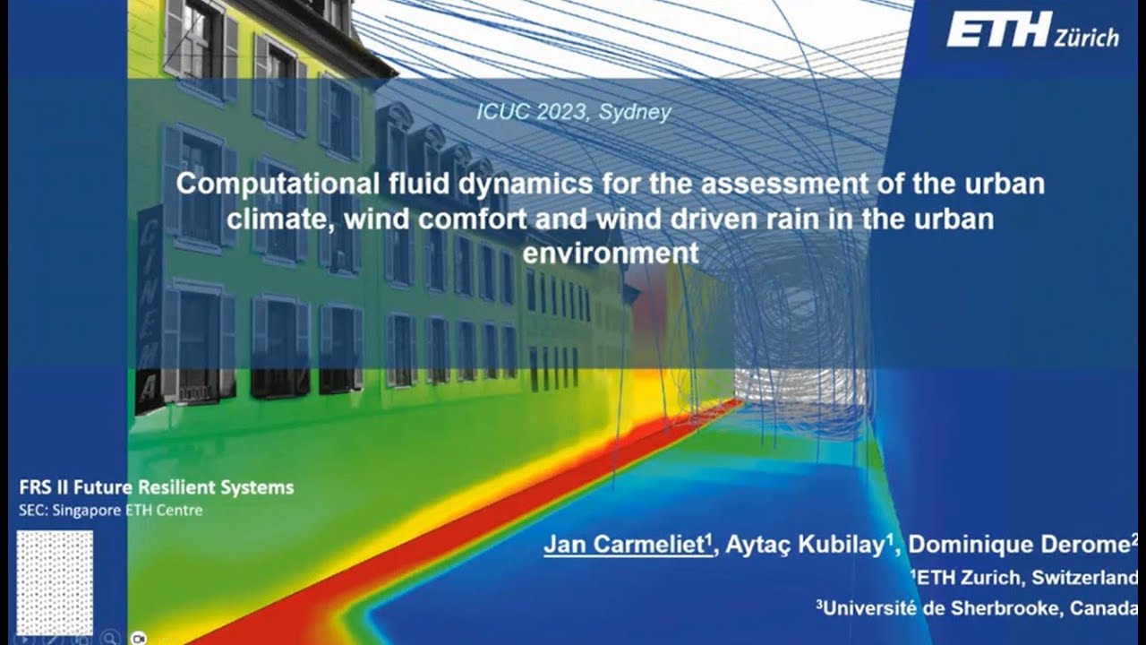 Multiscale urban microclimate model for wind comfort, thermal comfort ...