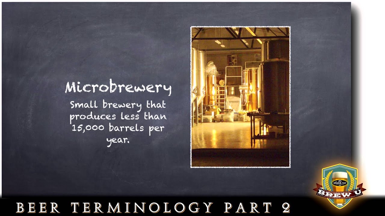 Beer-o-logy: Beer Terminology - Part 2 - YouTube