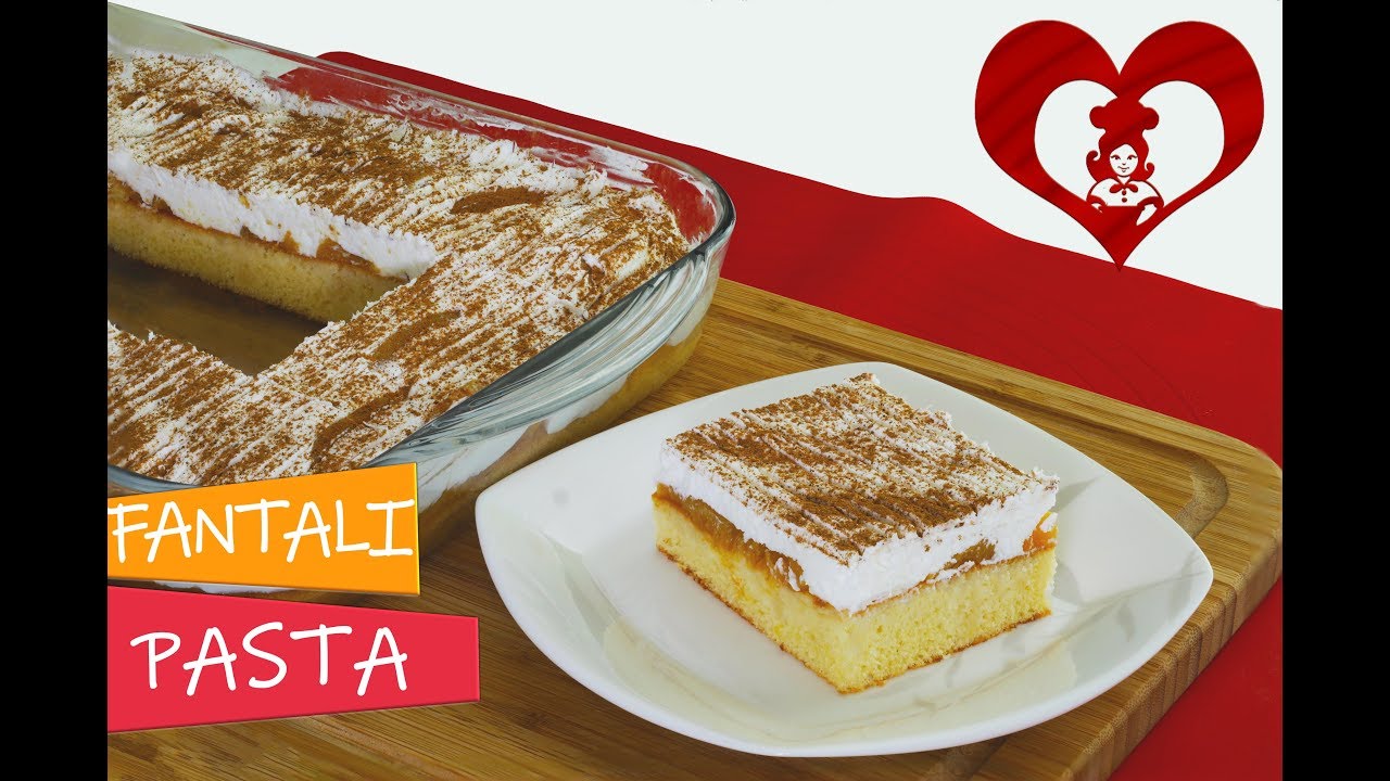 FANTALI ŞEFTALİ PASTASI TARİFİ NASIL YAPILIR (Pasta Tarifleri) - YouTube