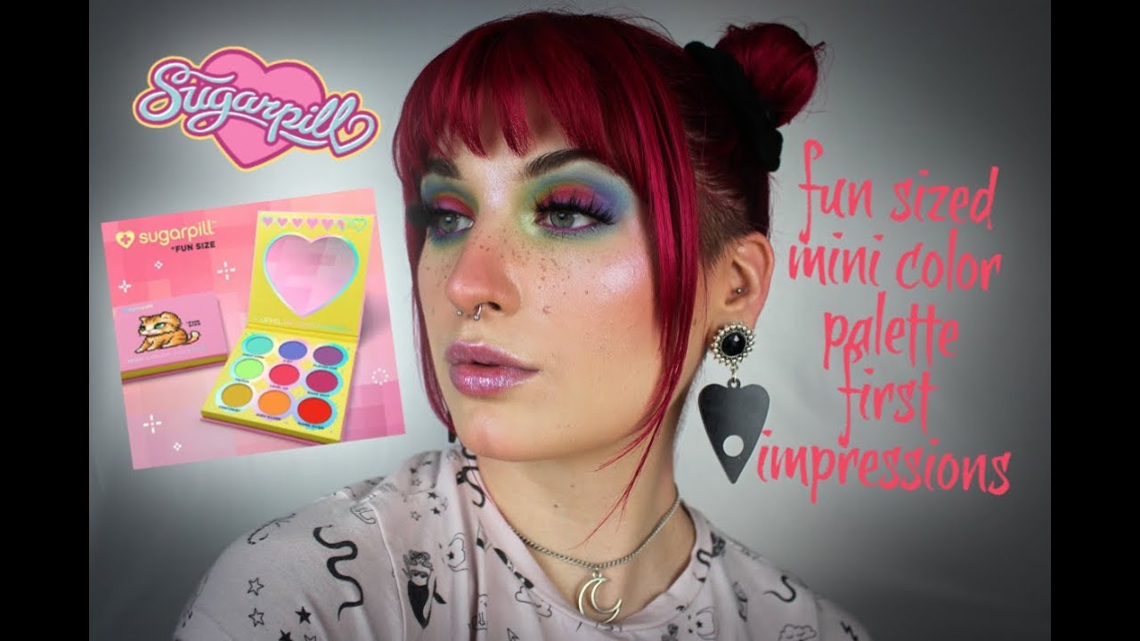 Sugarpill Fun Size Mini Color Palette First Impressions - YouTube