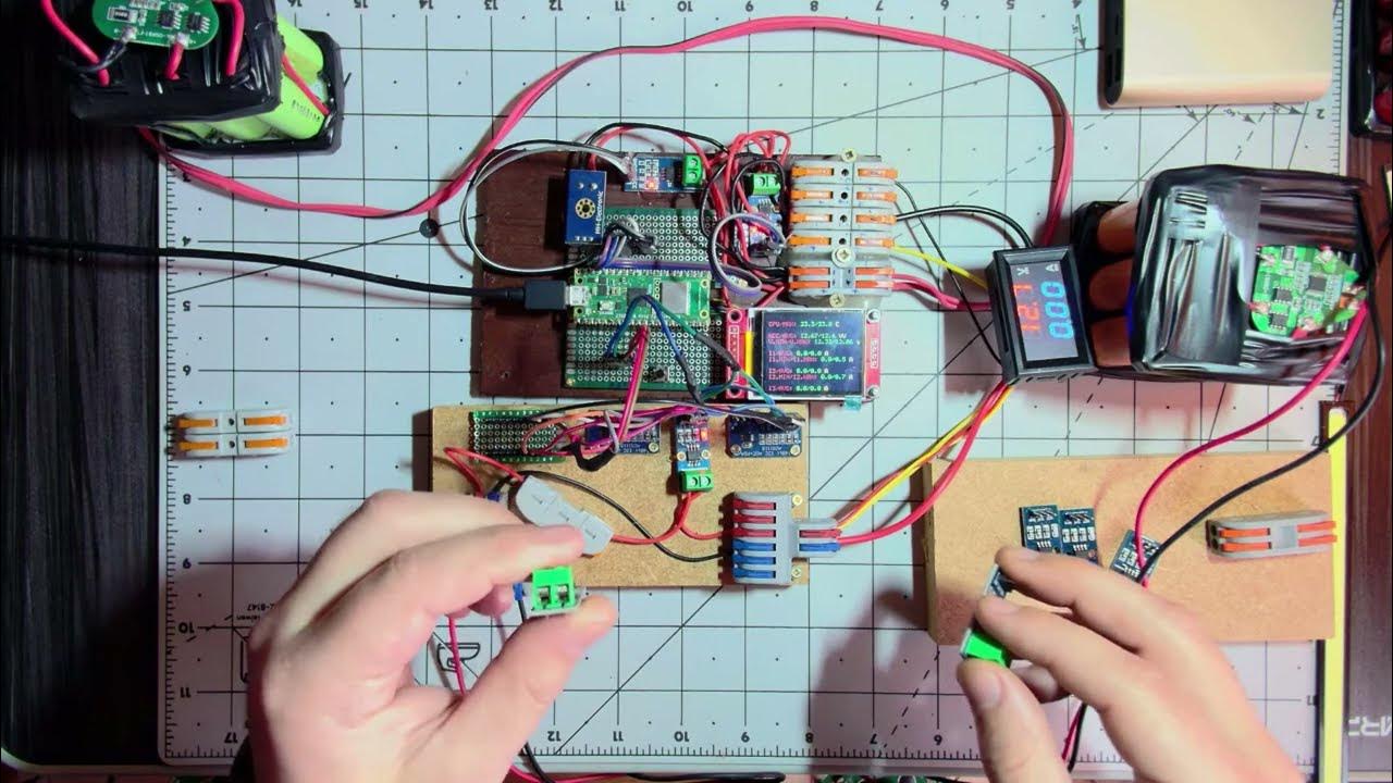 Monitor de energía con raspberry pi pico, continuamos con la api y sensores de intensidad - YouTube