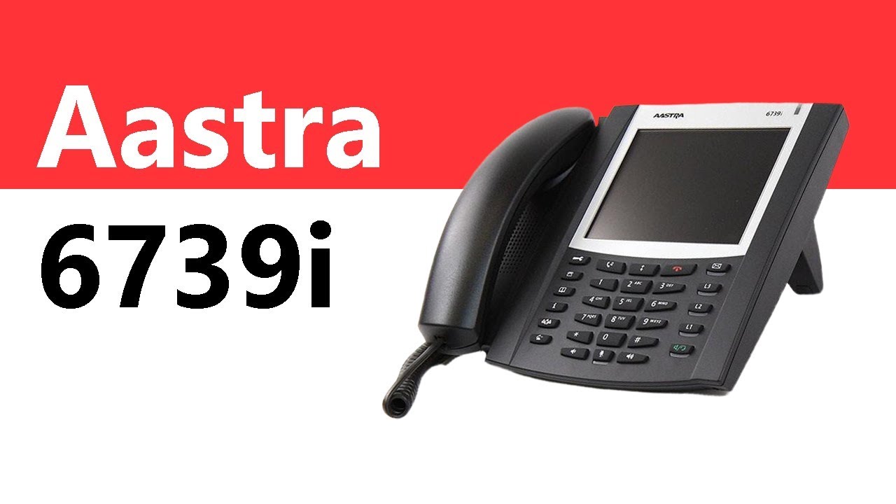 The Aastra 6739i IP Phone - Product Overview - YouTube
