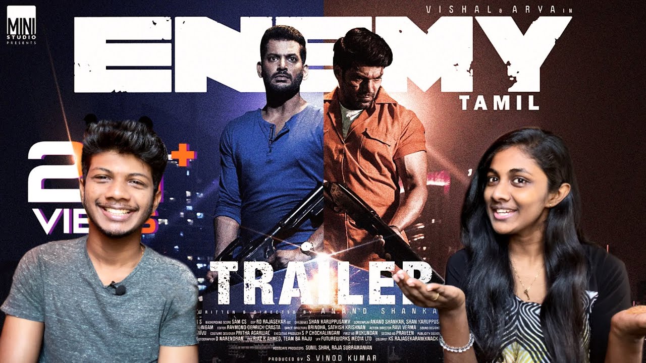 Enemy (Tamil) - Official Trailer - Reaction | Vishal | Arya IAnand ...