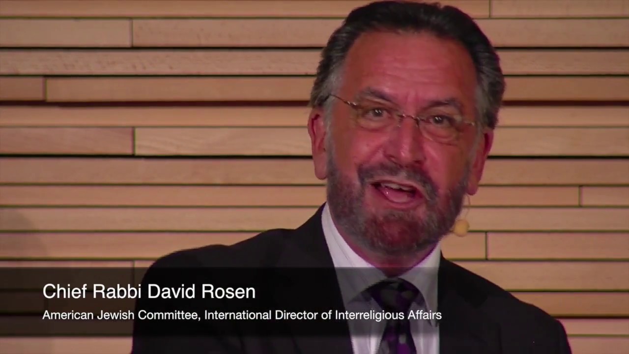 Nostra Aetate In Our Time: Rabbi Rosen - YouTube