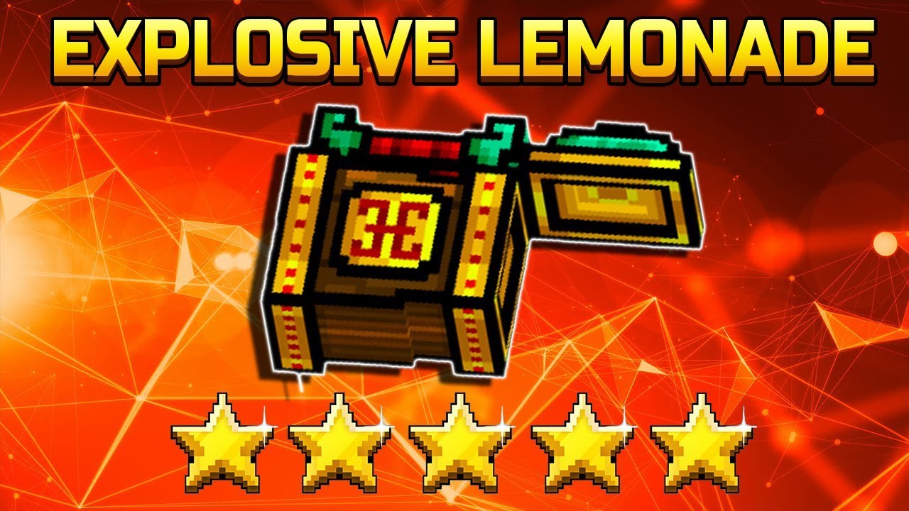 EXPLOSIVE LEMONADE - Pixel Gun 3D Gameplay (Rating 5) - YouTube