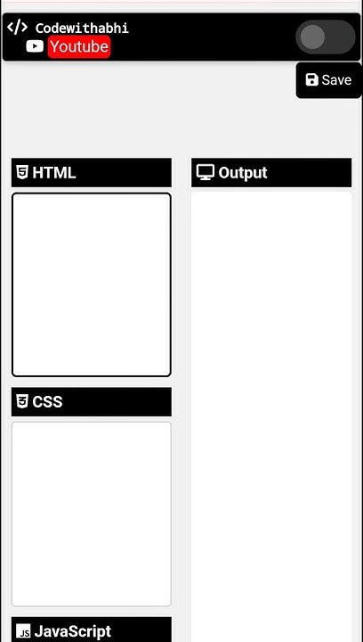 vscode clone // HTML CSS and JS code editor #html #css #js #vscode - YouTube