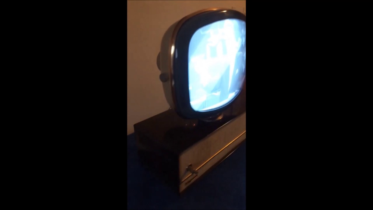 1959 PHILCO PREDICTA PRINCESS TV - YouTube