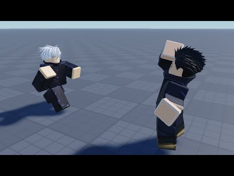 roblox gojo vs sukuna but scuffed - YouTube