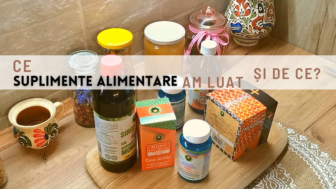 Ce suplimente alimentare am luat și de ce - YouTube