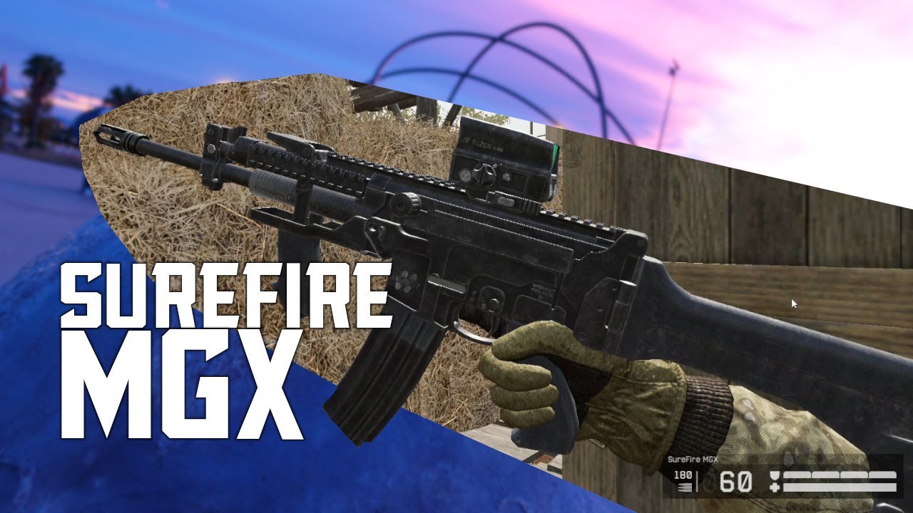 Warface Surefire MGX - 93 damage 60 bullets OP rifle - YouTube