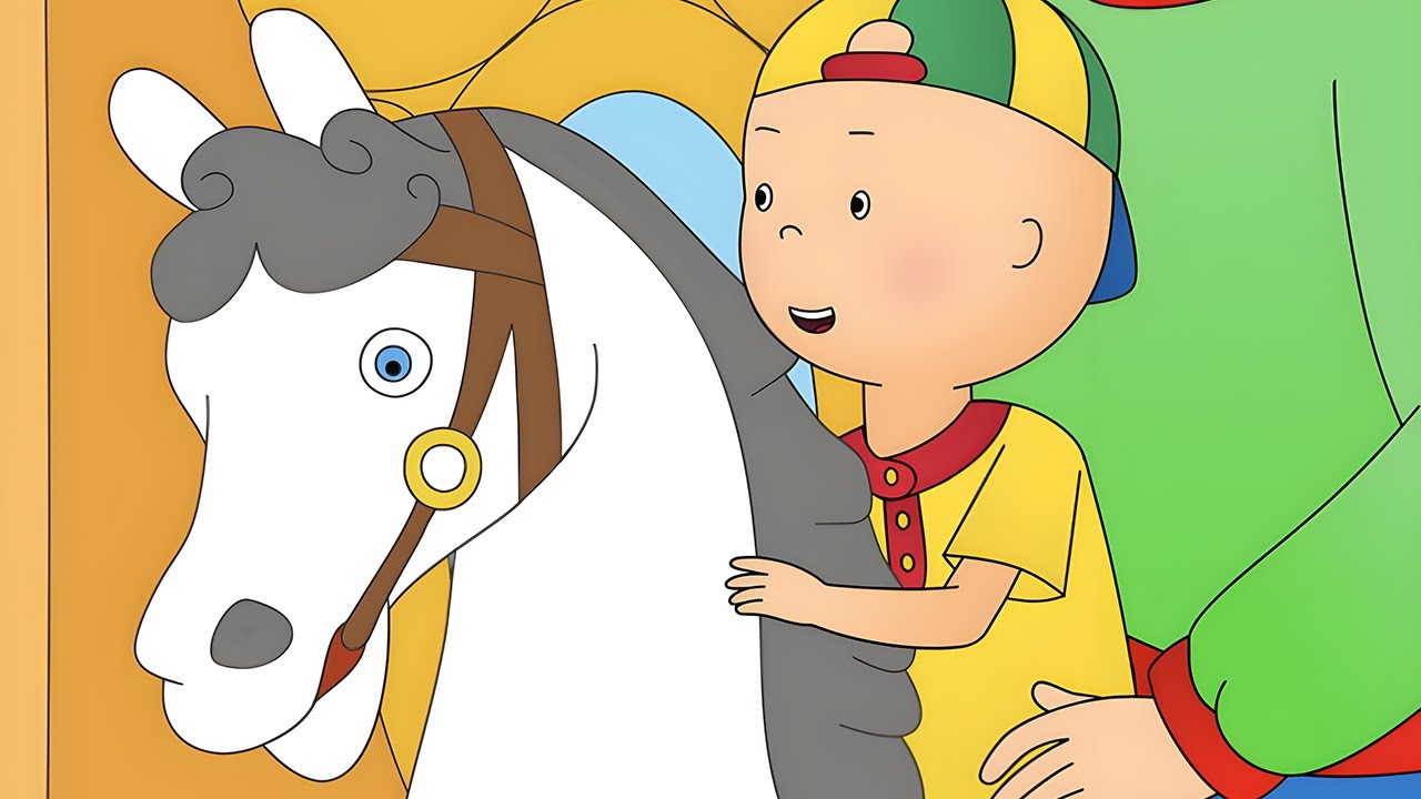 Caillou at the Theme Park | Caillou's New Adventures - YouTube