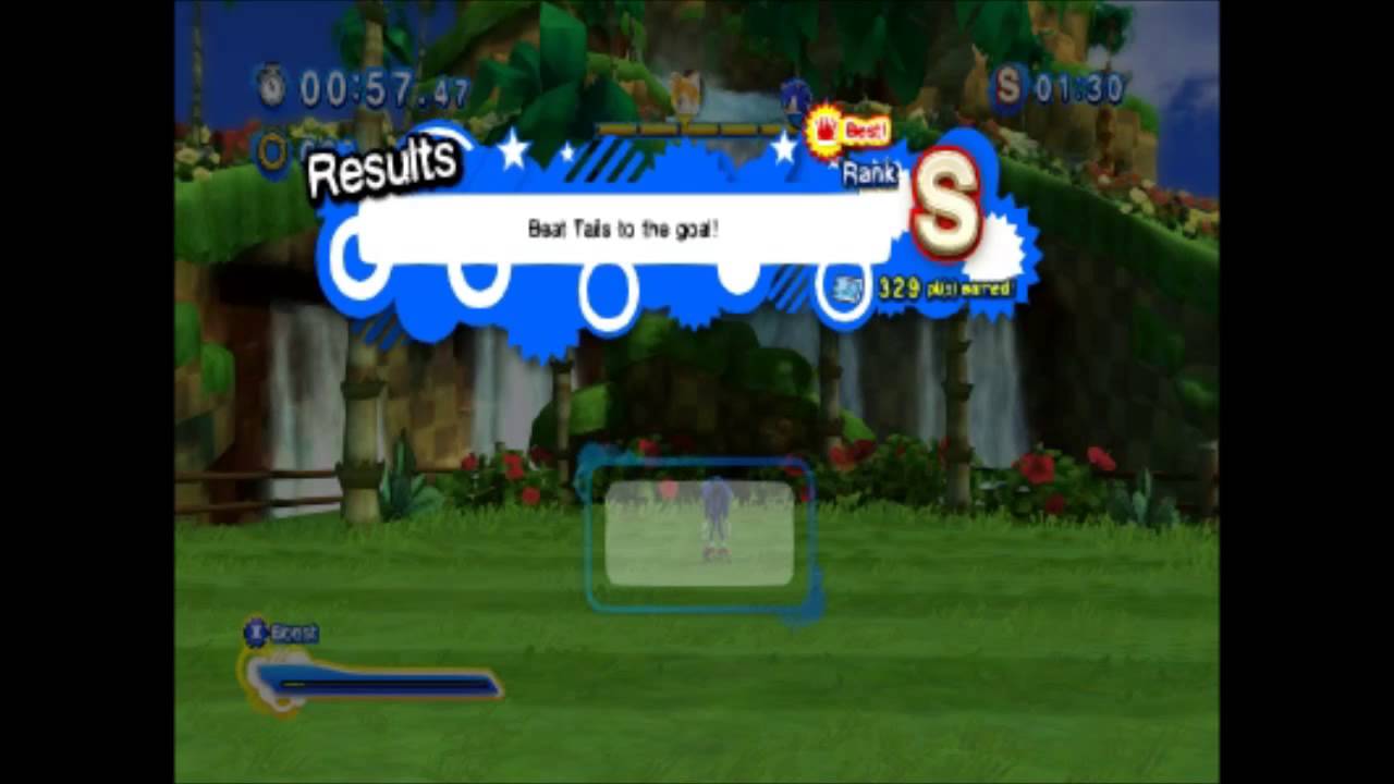 Sonic Generations Tails Way past Fast and Overdrift Challenges - YouTube