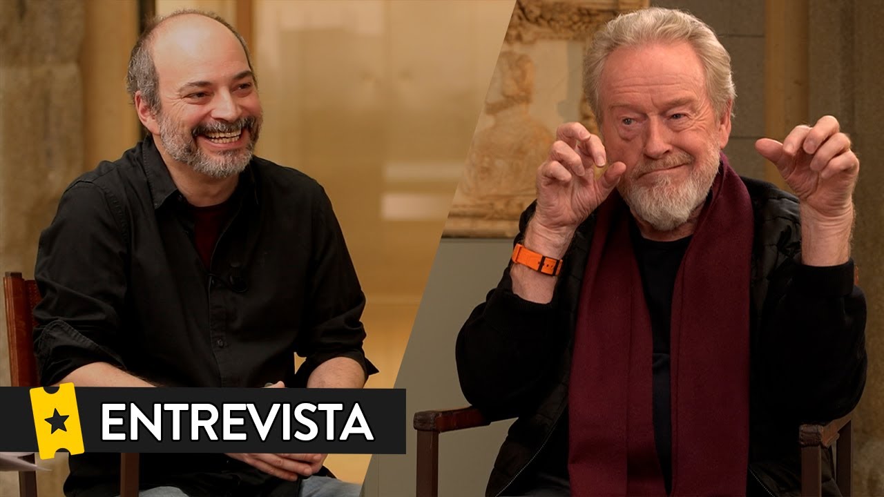 Alejandro G. Calvo entrevista a Ridley Scott por 'Napoleón' - YouTube