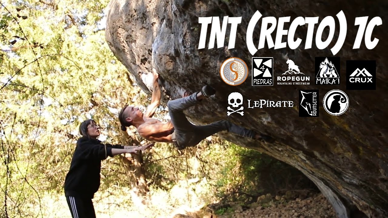 TNT (Recto) 7C | Tamajón Boulder | Sector Cueva Potencia Hidrogenada ...