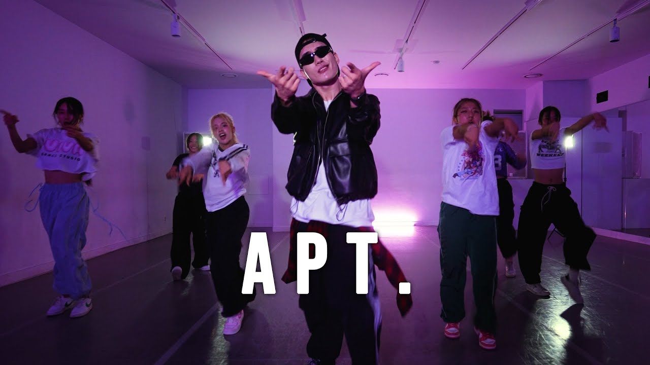 ROSÉ & Bruno Mars - APT. / BURNT Choreography - YouTube