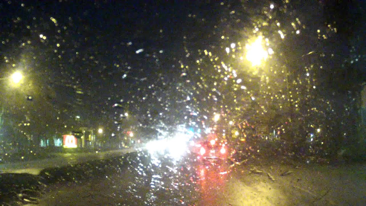 Rainy Evening Drive Home in Central Florida Part 1 - YouTube