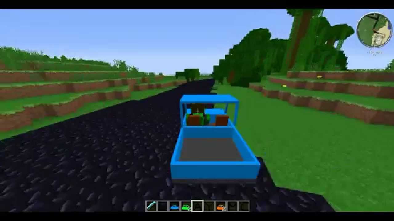 The Vehiclular Movement Mod (Awesome Cars)! | MC Mod Showcase - YouTube