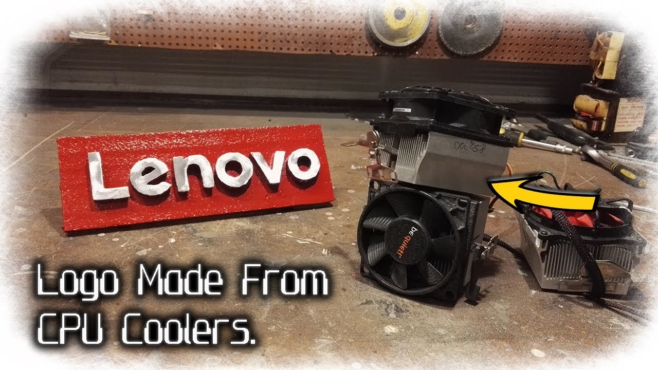 Casting Lenovo Logo From Scrap CPU Coolers (Aluminum) - YouTube