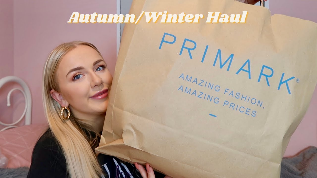 Mini Primark Haul | Autumn/Winter Haul | becs life - YouTube