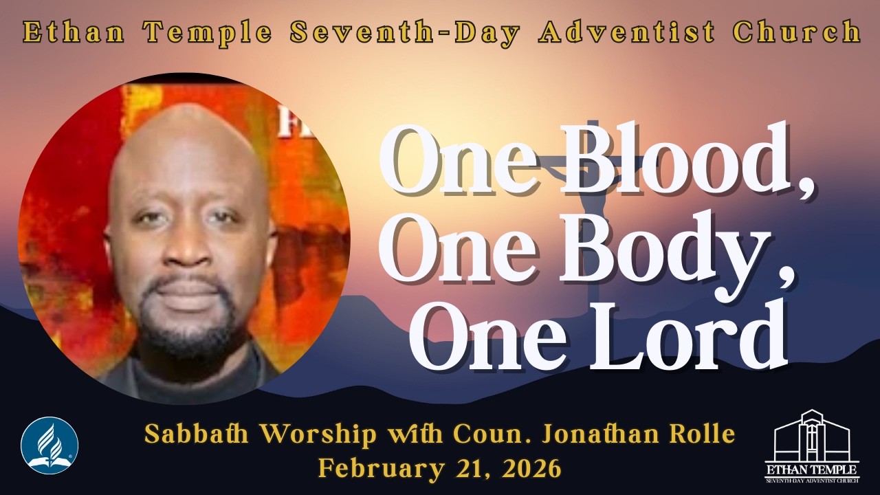 One Blood, One Body, One Lord | Sabbath Worship with Coun. Jonathan ...