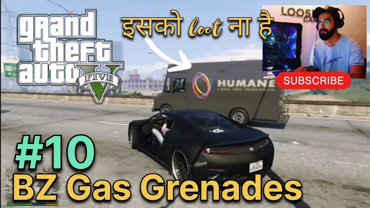 GTA 5 Mission #10 - BZ Gas Grenades - Looser 7 Gaming - YouTube