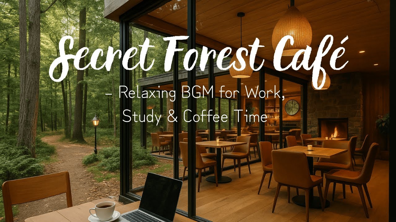 Secret Forest Café – Relaxing BGM for Work, Study & Coffee Time - YouTube