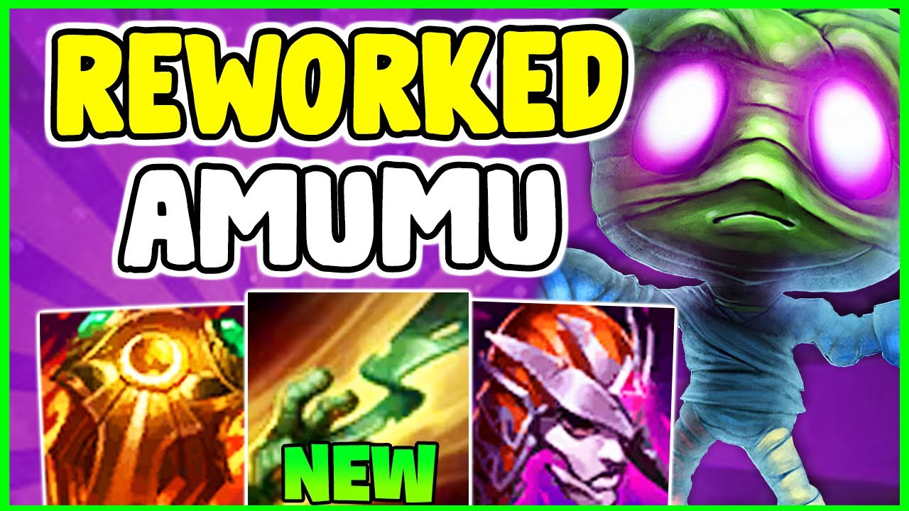 NEW AMUMU CHANGES GIVES HIM 2 DASHES!? REWORKED AMUMU JUNGLE GUIDE ...