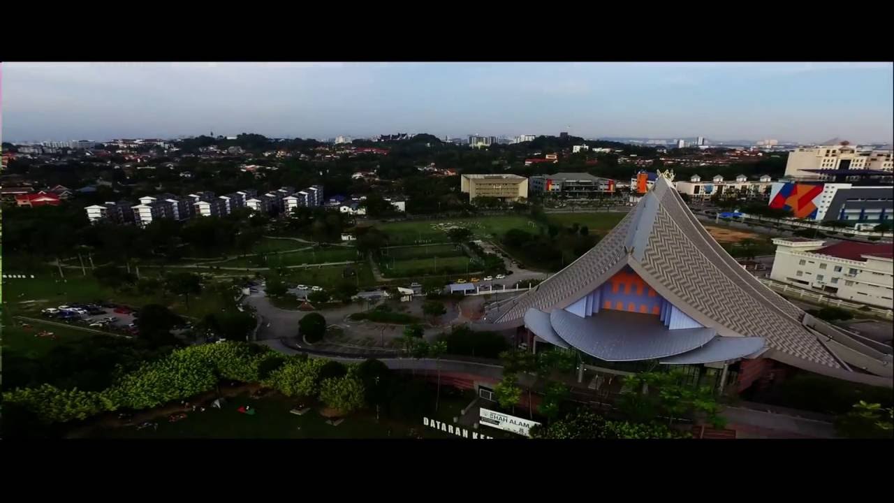 DJI PHANTOM 3 AERIAL VIDEO DATARAN SHAH ALAM - YouTube
