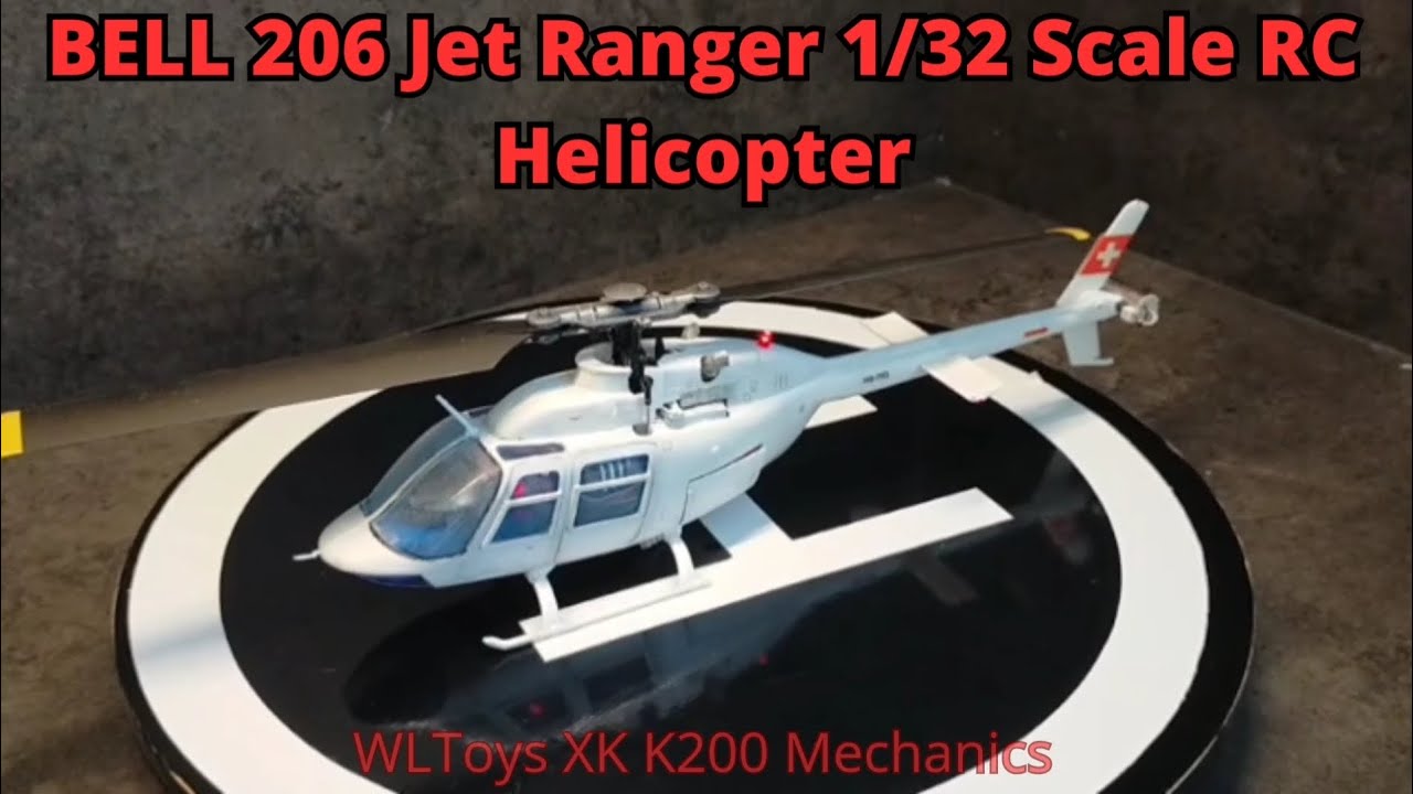 BELL 206 Jet Ranger II 1/32 Scale Revell Plastic Kit converted to ...