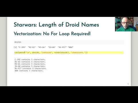 R Programming: Avoiding Loops using Vectorization - YouTube