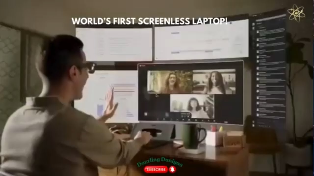 Experience the Future: The World’s First Screenless Laptop with AR ...