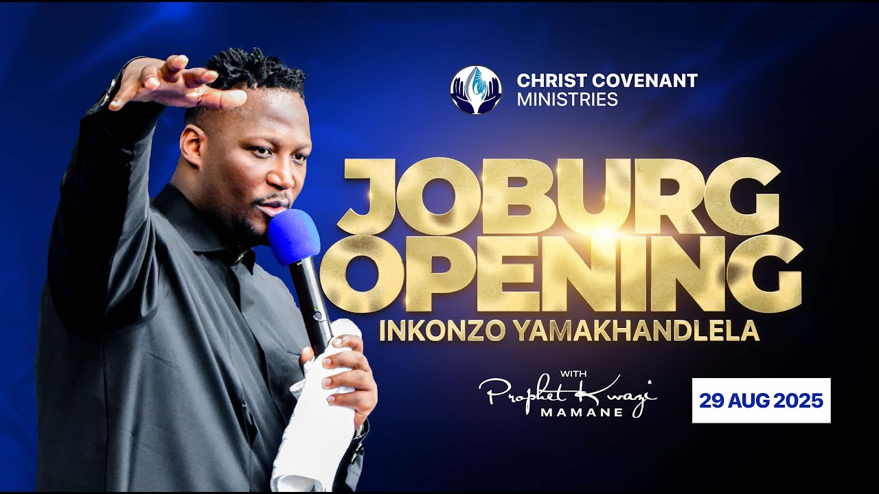 Johannesburg Branch Launch - Prophet Kwazi Mamane - YouTube