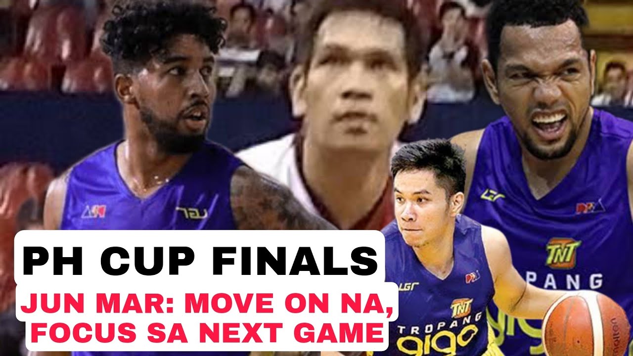 PH CUP FINALS: JUN MAR DETERMINADONG MAKABAWI SA TNT @HalSportsRepblk ...