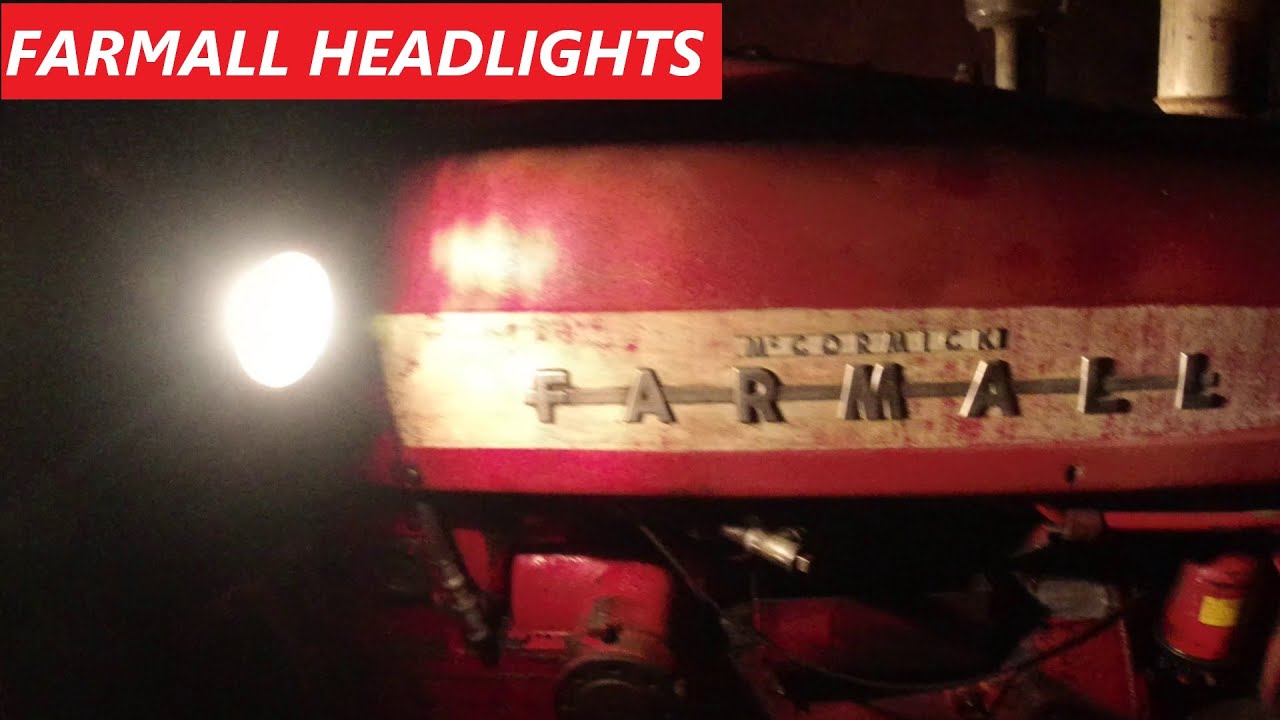 Farmall Headlights - 1958 McCormick Farmall 350 by International ...