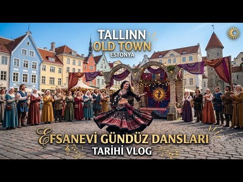 #vlog #estonya #tallinn #oldsong #oldtown #dancer #dance #dansöz #mezdeke #oriental Muhteşem dans