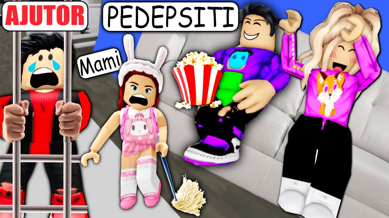 MI-AM PEDEPSIT COPIII, CA SUNT MINCINOSI (Roblox Brookhaven) - YouTube