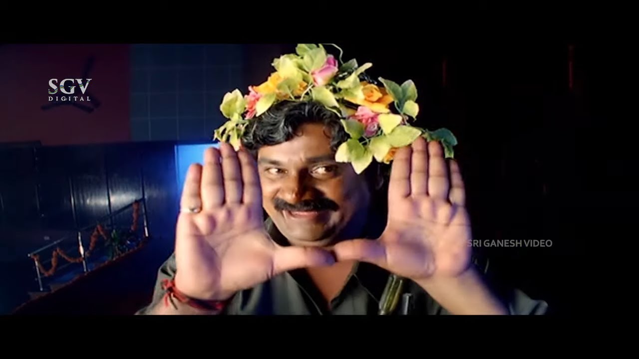 Rangayana Raghu in College Triple Role Comedy Scenes | Yogesh ...