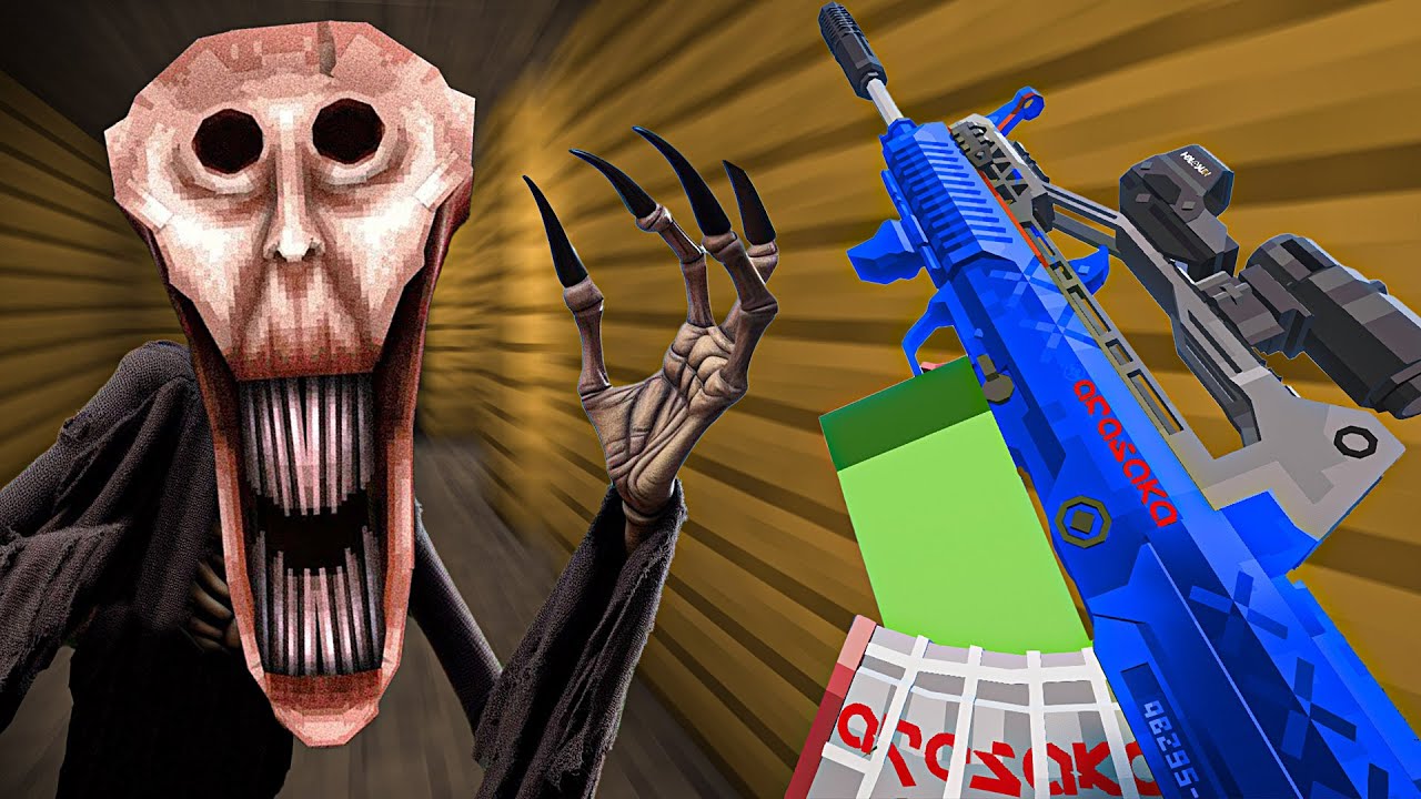 Hunting Every Minecraft Horror Mod With Guns - YouTube