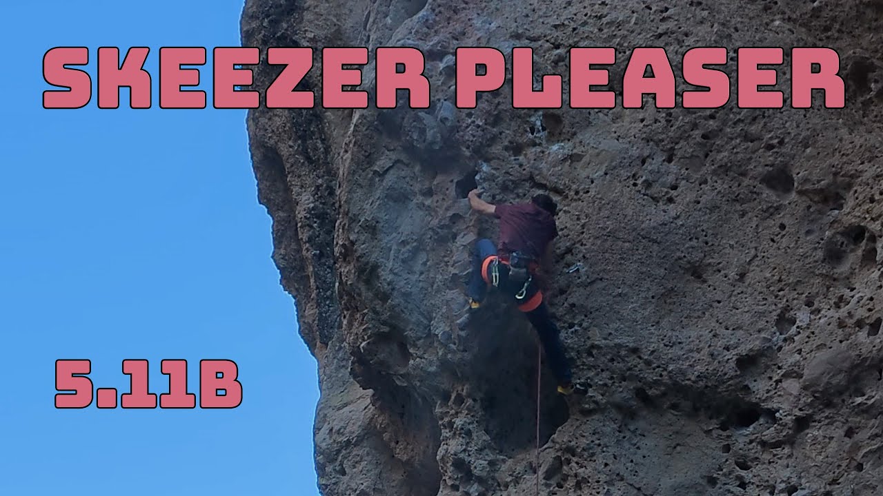 Skeezer Pleaser (5.11b) - Malibu Creek - YouTube