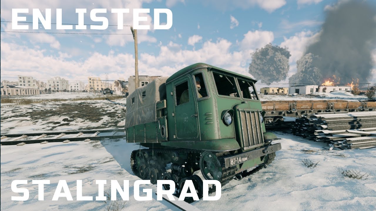 Enlisted gameplay: Battle of Stalingrad - Tractor Plant | Энлистед ...