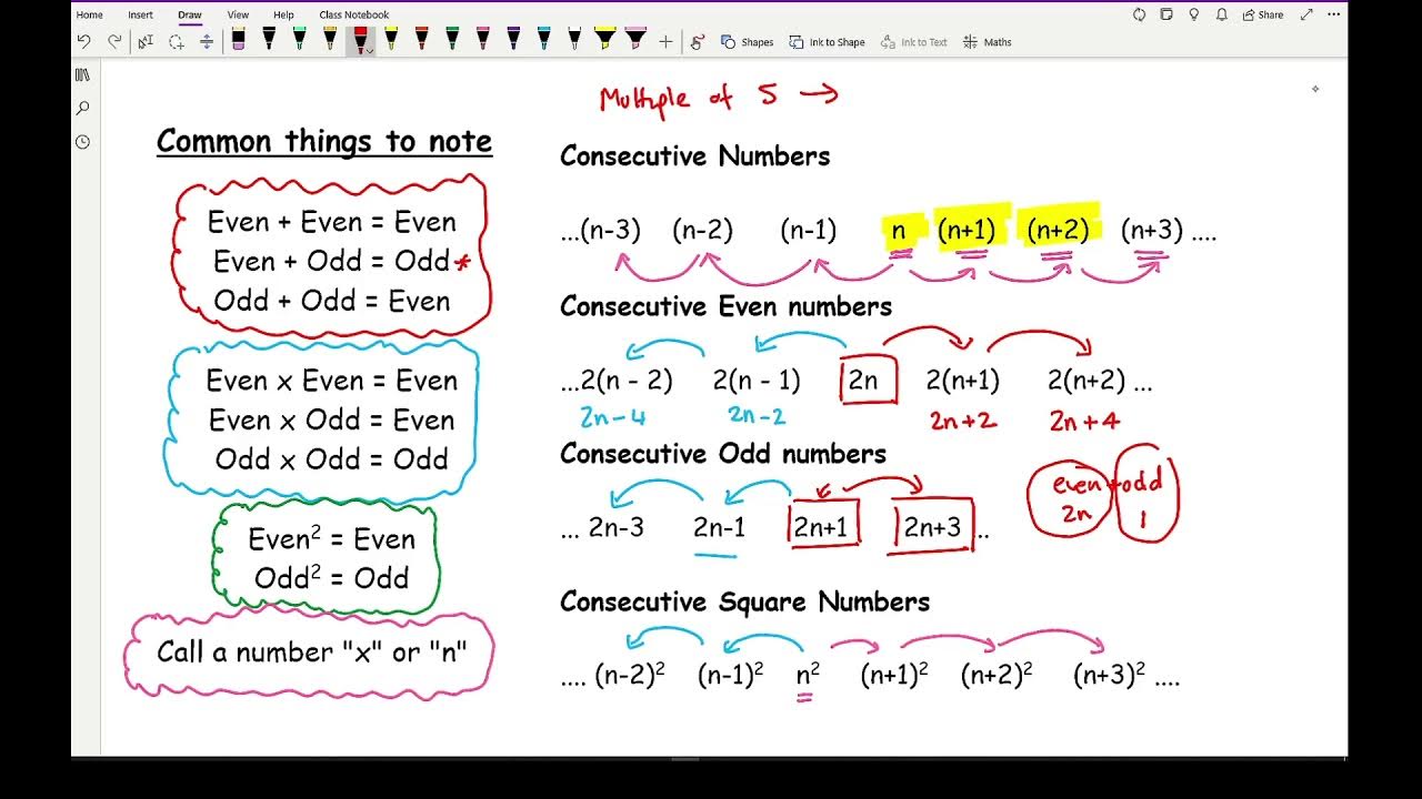 GCSE Maths - Algebraic Proof - YouTube