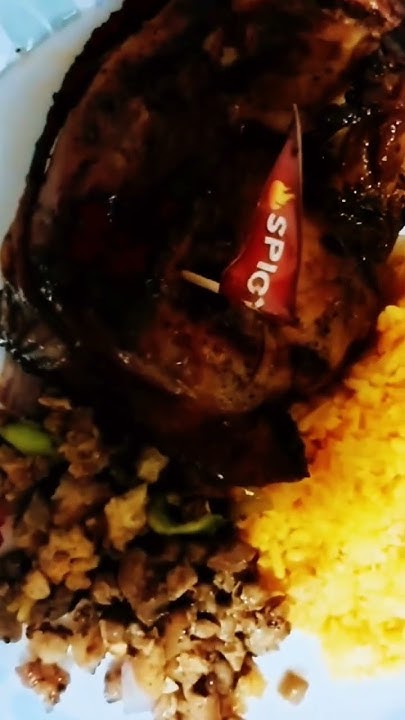 SPICY CHICKEN BARBECUE WITH JAVA RICE AND SISIG - YouTube